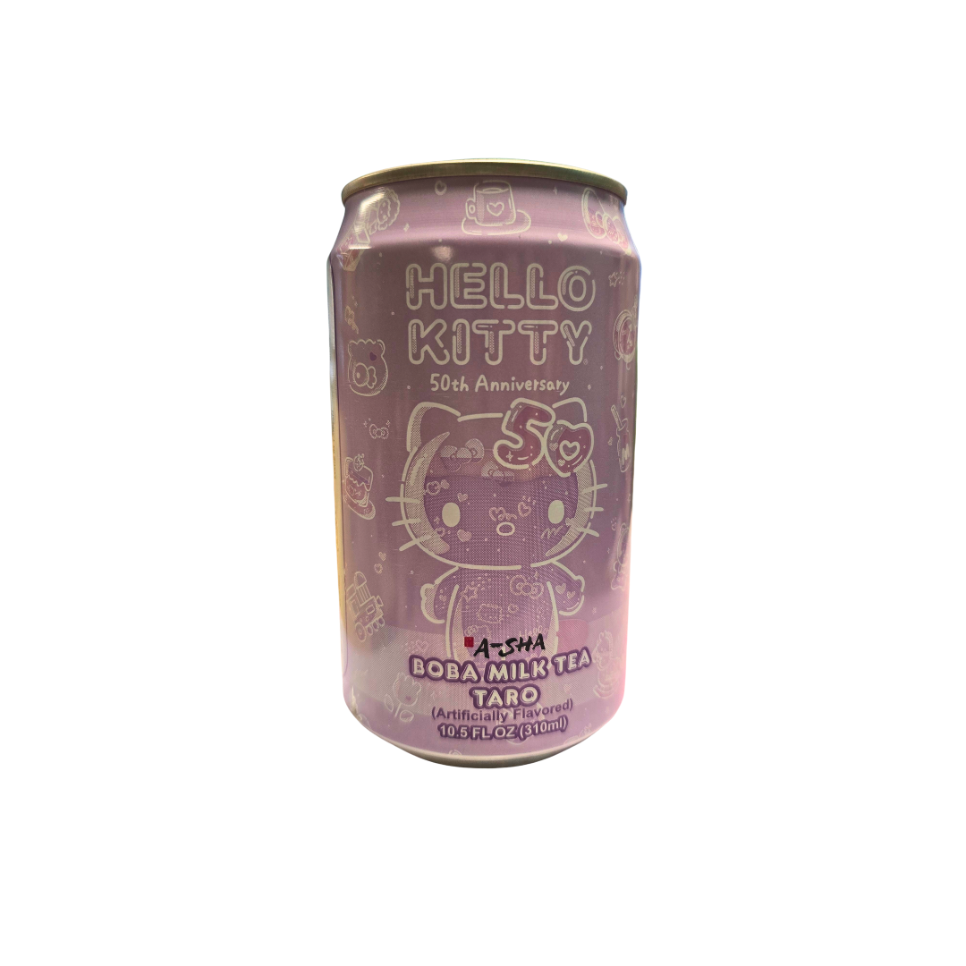 A-Sha Hello Kitty Taro Boba Milk Tea 310 ml (10.5 fl oz) – Aneka Market