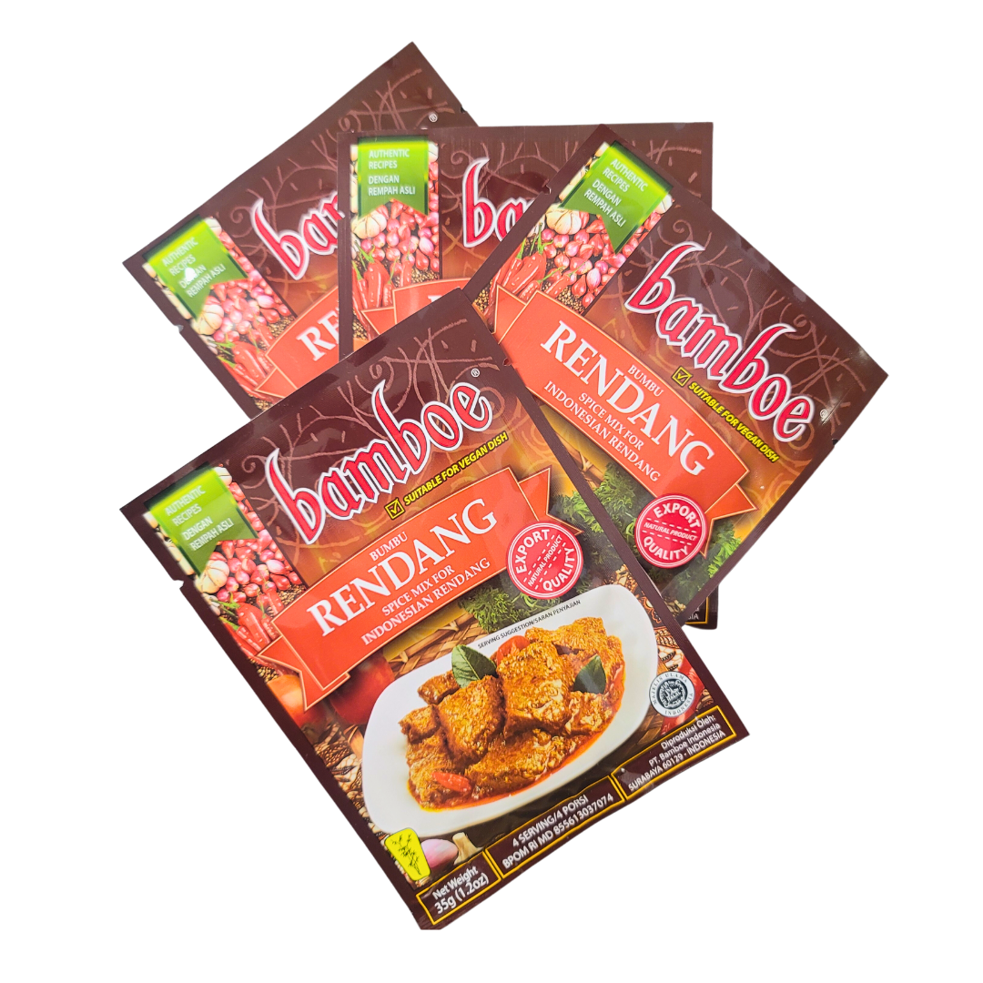 Beef Rendang using Bamboe Seasoning – Aneka Market