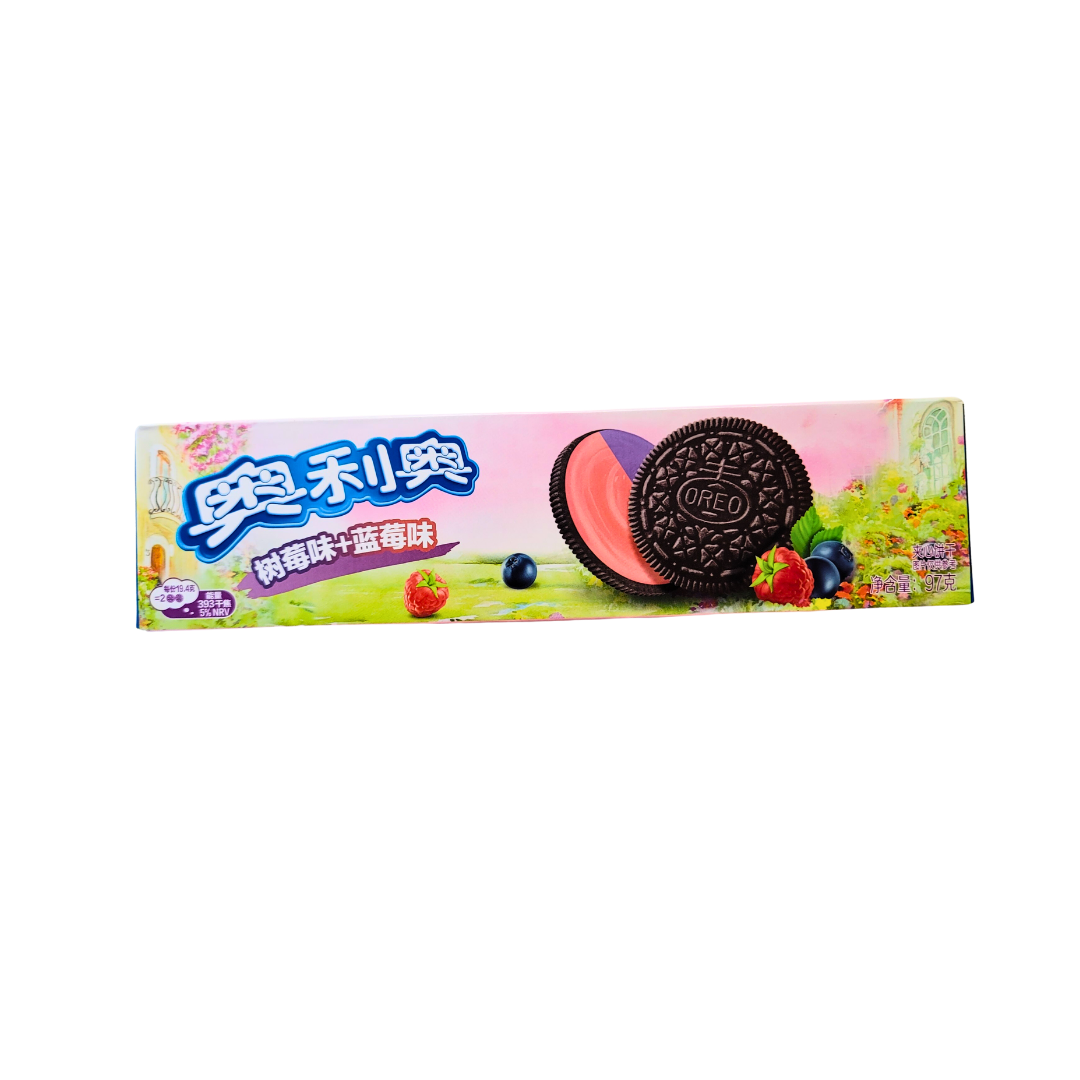 Oreo Blueberry Raspberry Cream Sandwich Cookies 97 g – Aneka Market