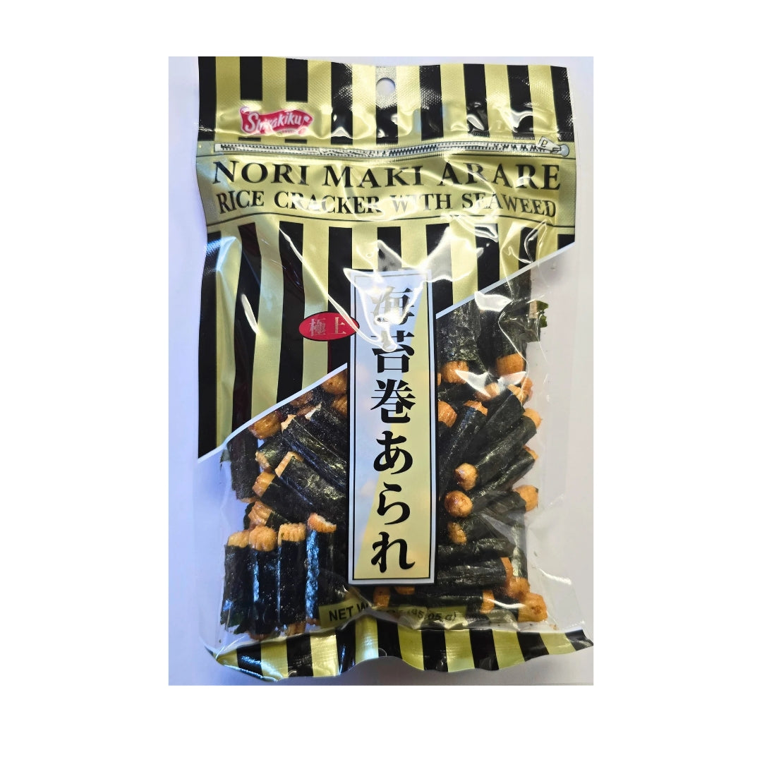 Shirakiku Norimaki Arare Seaweed Rice Crackers 85 g – Aneka Market