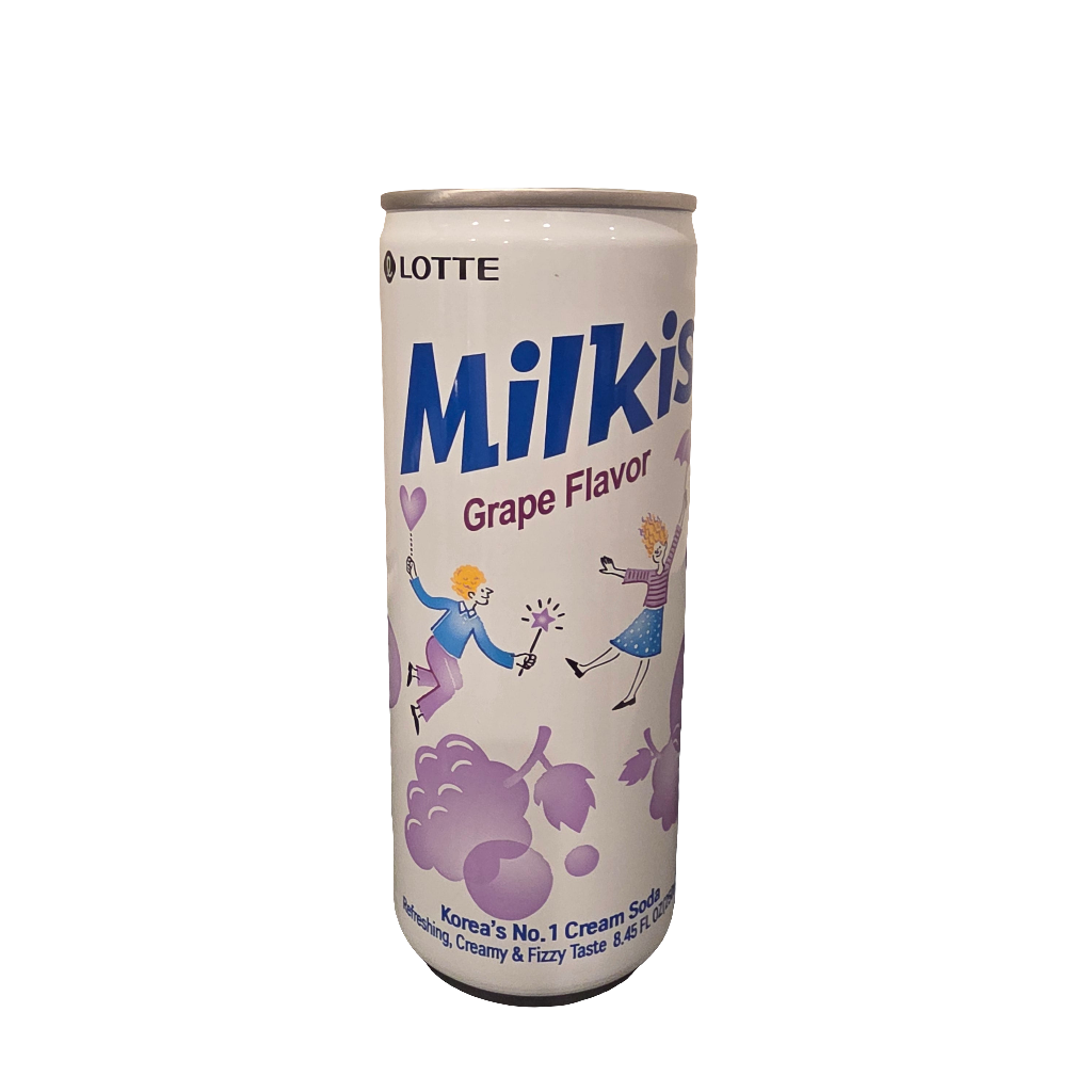 Lotte Milkis Grape Carbonated Drink 8.45 fl oz (250 ml) – Aneka Market