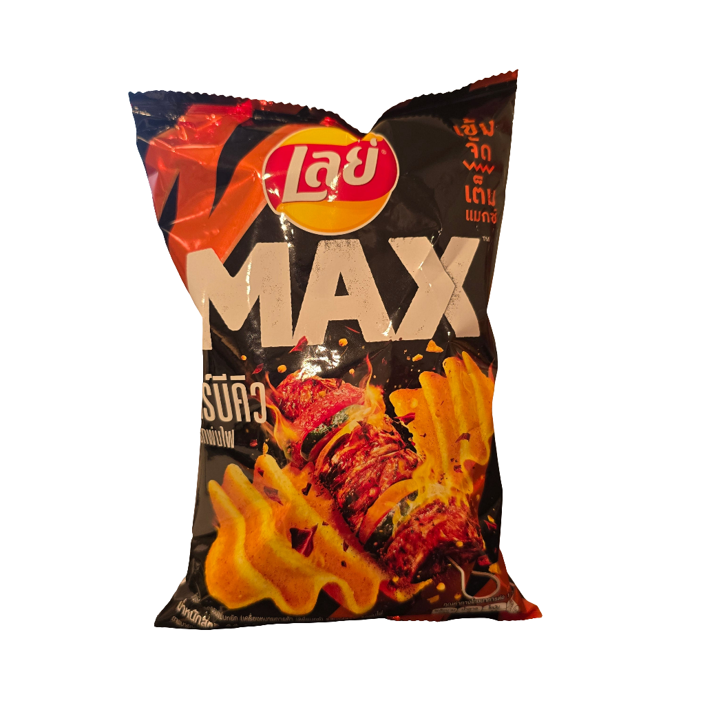 Lays Max BBQ Prik Pon Fai Flavor 1.54 oz (44 g) – Aneka Market
