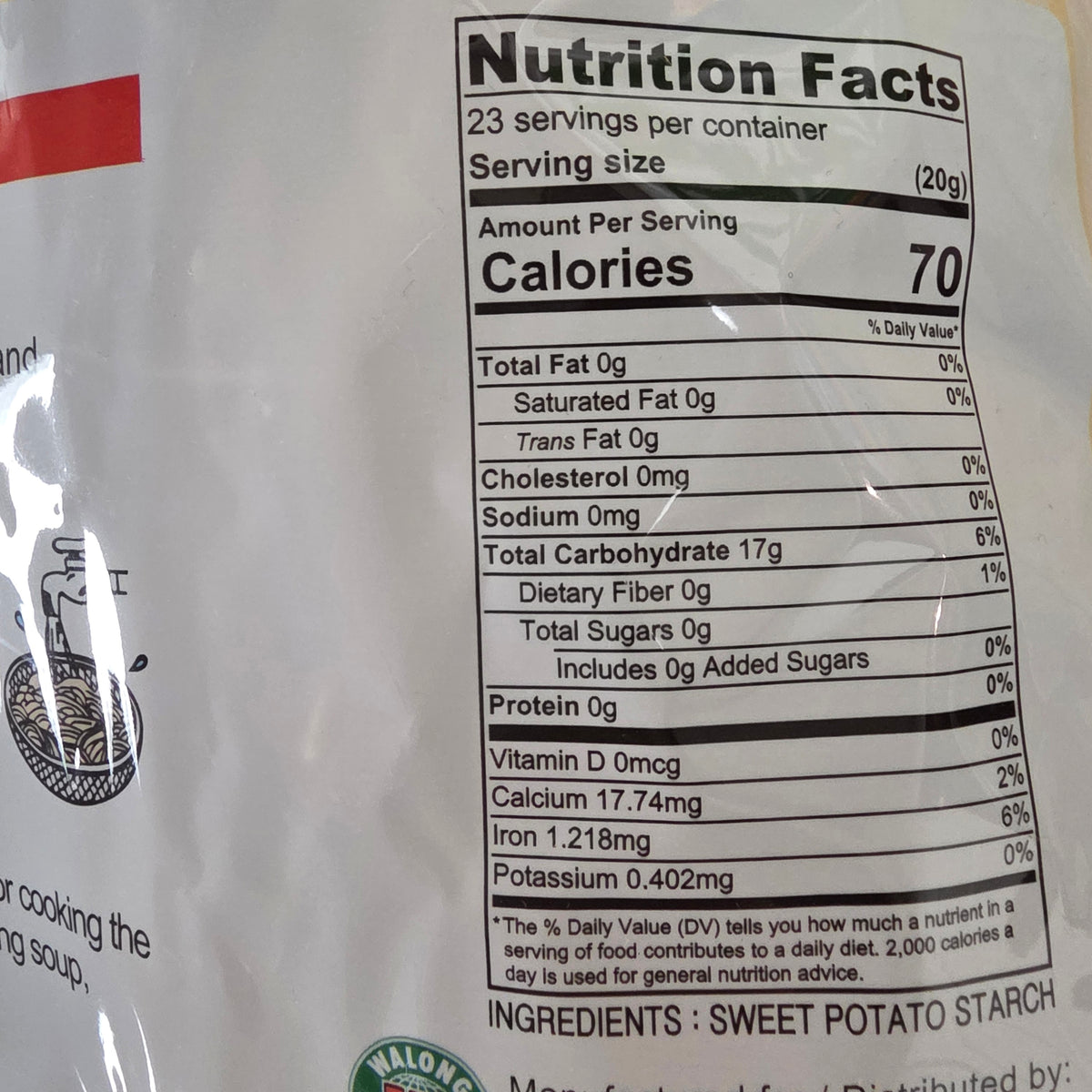 Hanasia Sweet Potato Noodles (Japchae Noodle) 454 g – Aneka Market