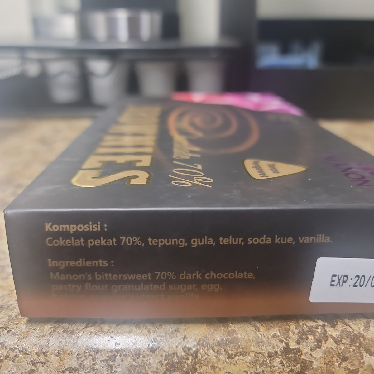 Manon Brownies Dark Chocolate Original 350 g – Aneka Market