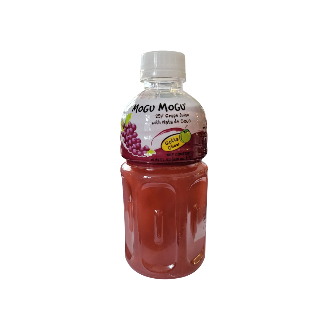 Mogu Mogu Grape Flavored with Nata De Coco 10.8 Oz – Aneka Market