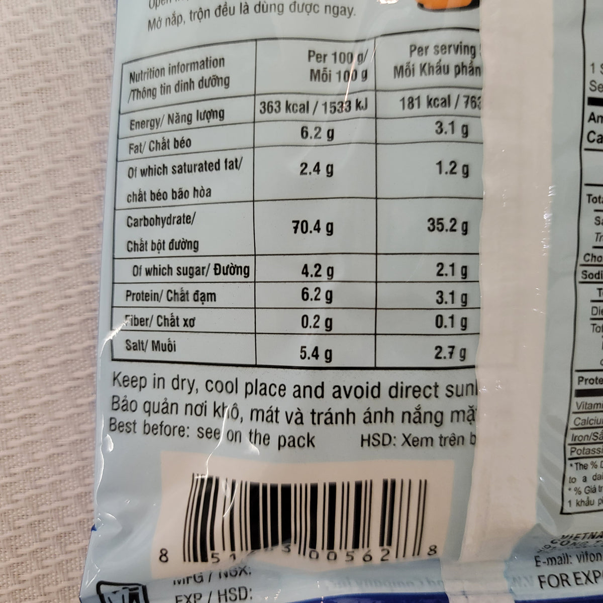 Vifon Instant Porridge Fish Flavor (1 sachet) 1.75 oz – Aneka Market