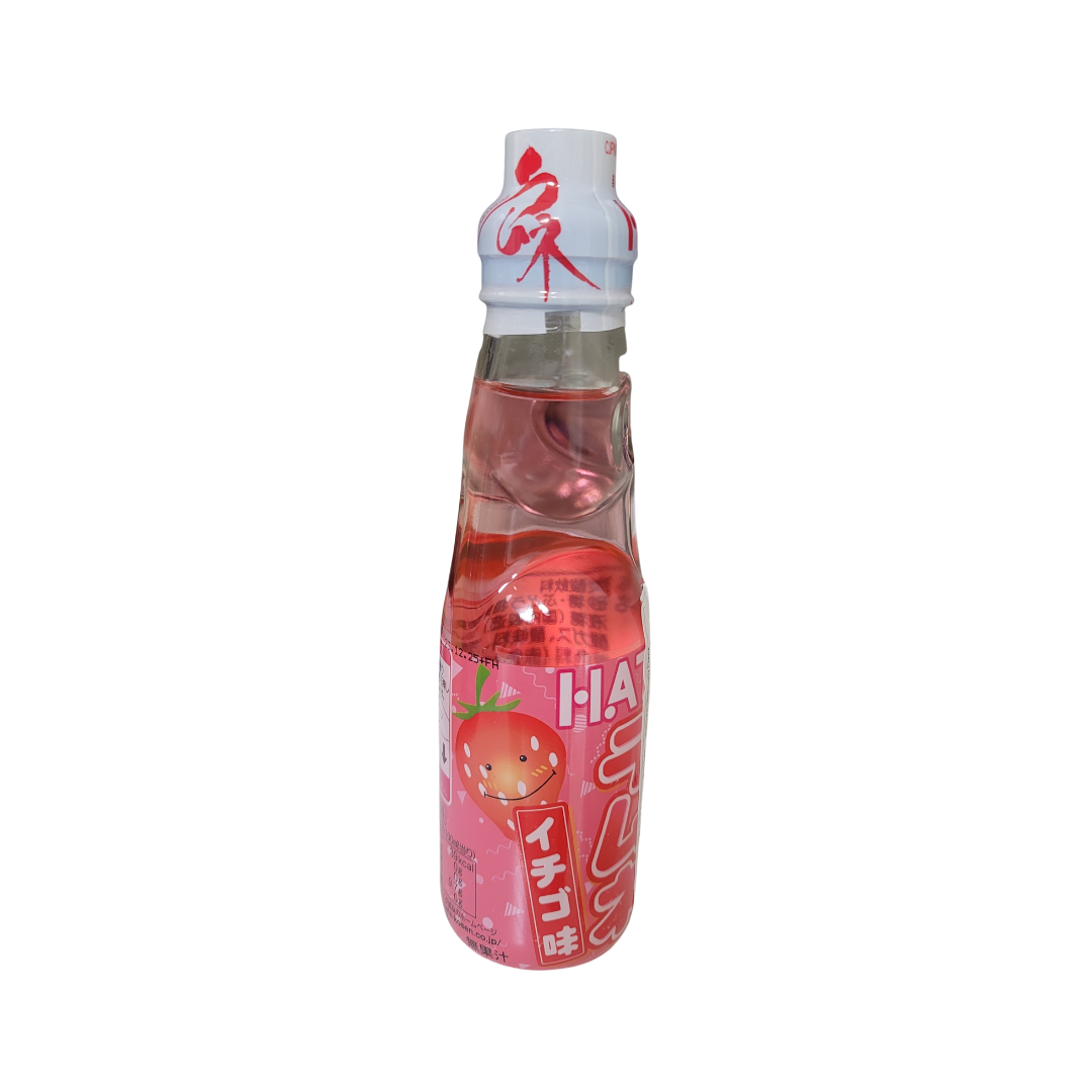 Hata Ramune Soda Strawberry Flavor 200 ml – Aneka Market
